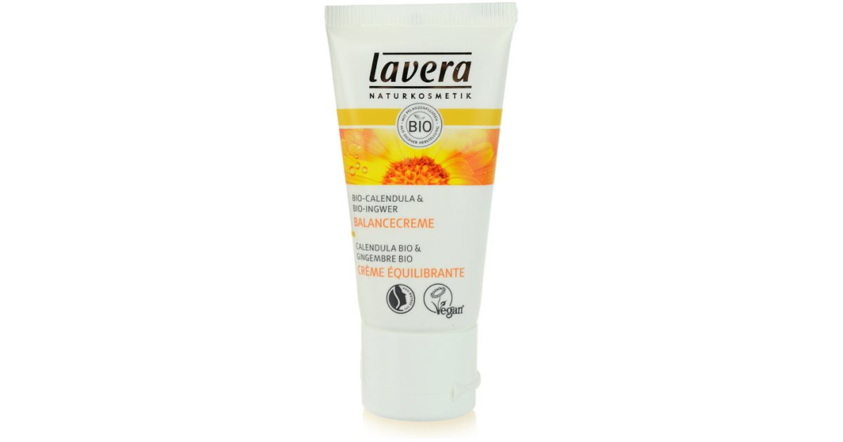 Lavera Faces Bio Calendula creme matificante para pele normal a mista ...