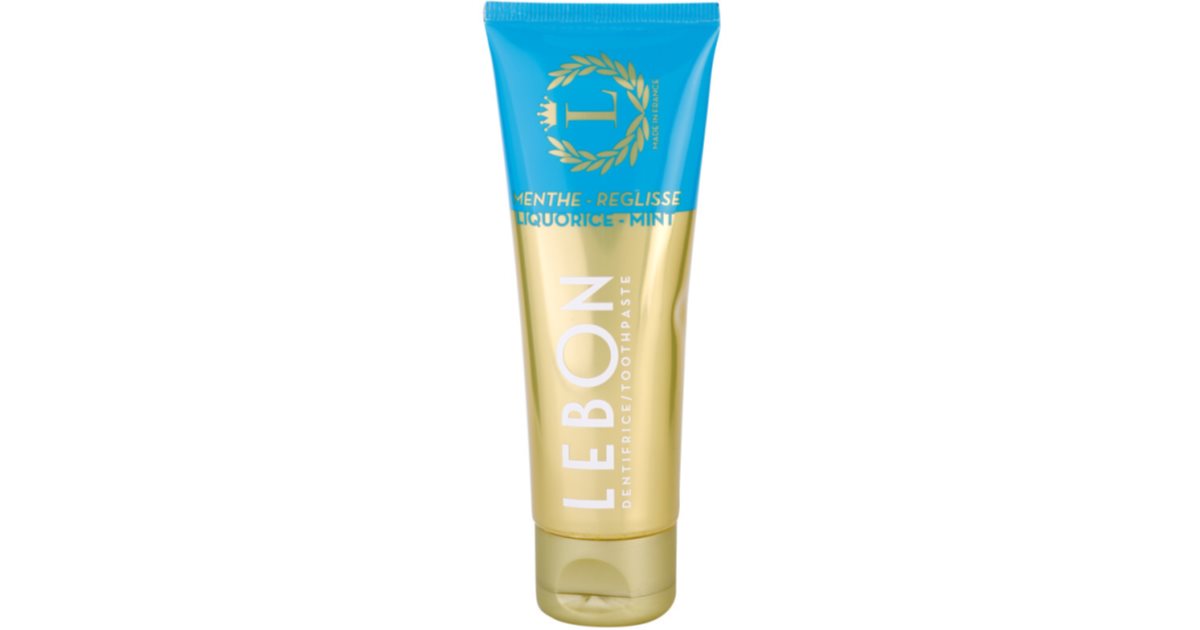 Lebon Menthe - Reglisse Toothpaste | notino.co.uk