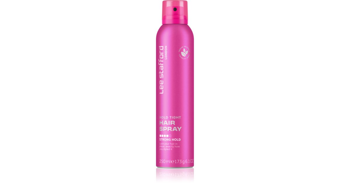 Lee Stafford Styling Hair Spray Strong Hold Tight laque cheveux extra ...