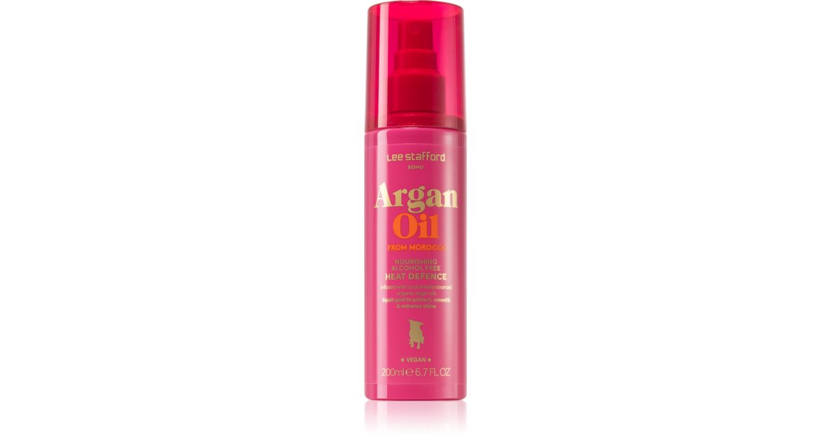 Lee Stafford Argan Oil from Morocco heat protection spray for use with ...