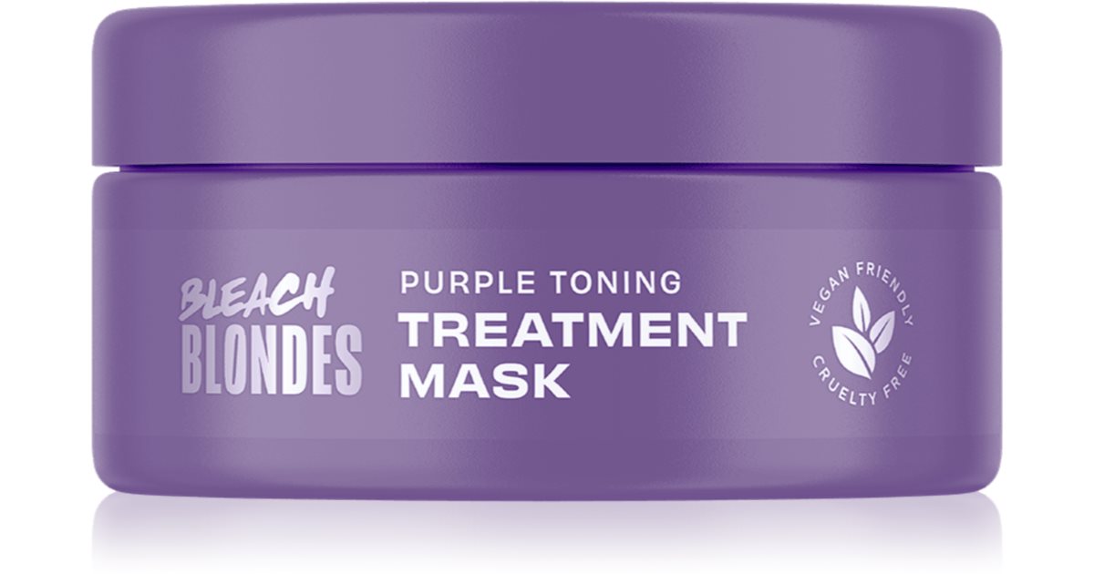 Lee Stafford Bleach Blondes Purple reign Mask neutralising yellow tones ...
