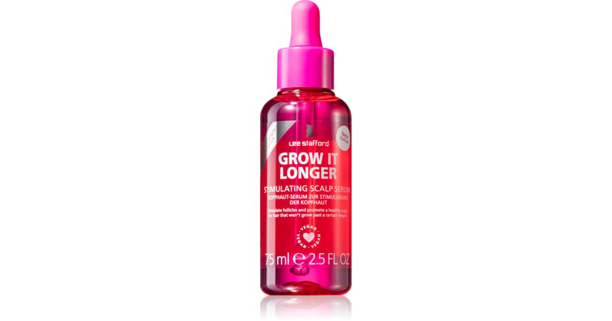 Lee Stafford Grow It Longer Serum for the Scalp for hair growth and ...