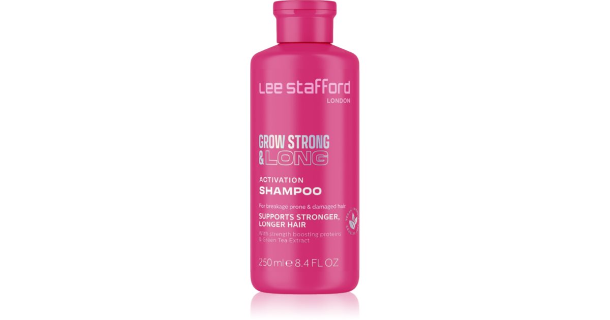 Lee Stafford Grow Strong & Long hair shampoo for hair growth and strengthening from the roots ...