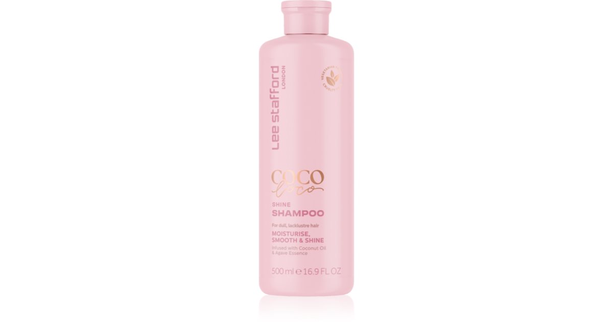 Lee Stafford CoCo LoCo Agave champô para lavagem diária dos cabelos para cabelo brilhante e ...