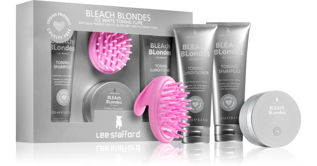 Lee Stafford Bleach Blondes set (para cabello rubio y con mechas ...
