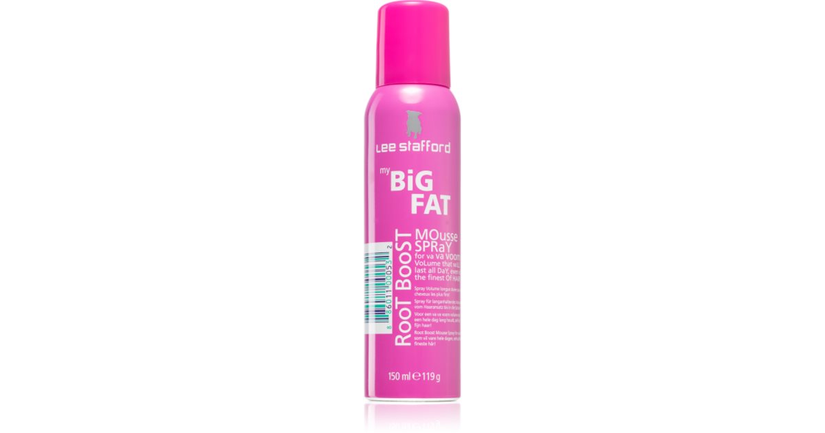 Lee Stafford Big Fat mousse volume pour cheveux fins et sans volume ...