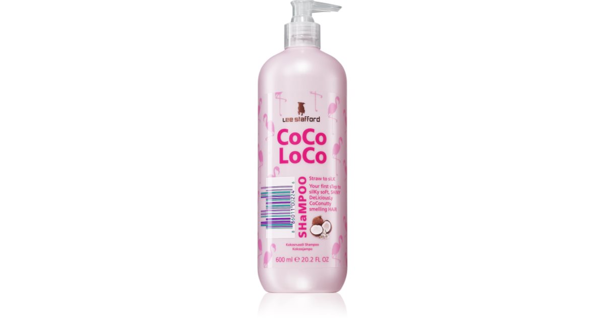 Lee Stafford CoCo LoCo shampoo with coconut oil for shiny and soft hair | notino.co.uk