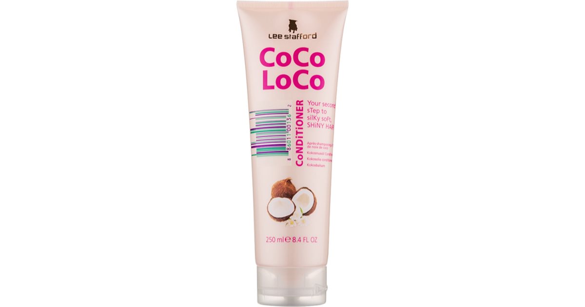 Lee Stafford CoCo LoCo Conditioner with Coconut Oil for Shiny and Soft ...