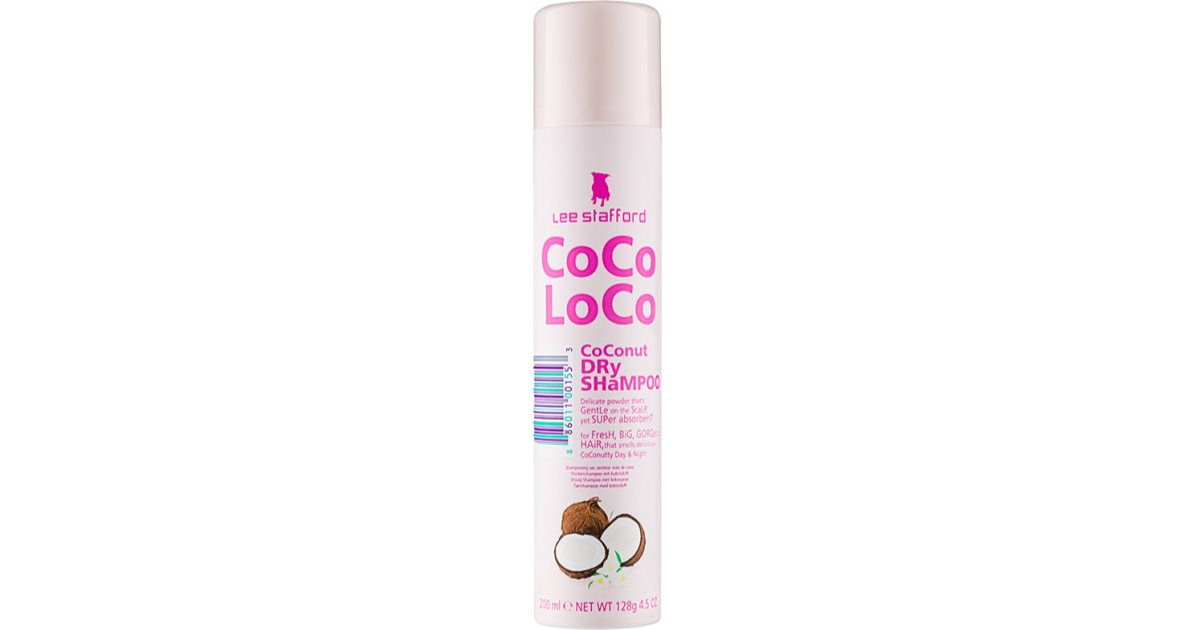 Lee Stafford CoCo LoCo suchy szampon absorbujący nadmiar sebum i odświeżający włosy