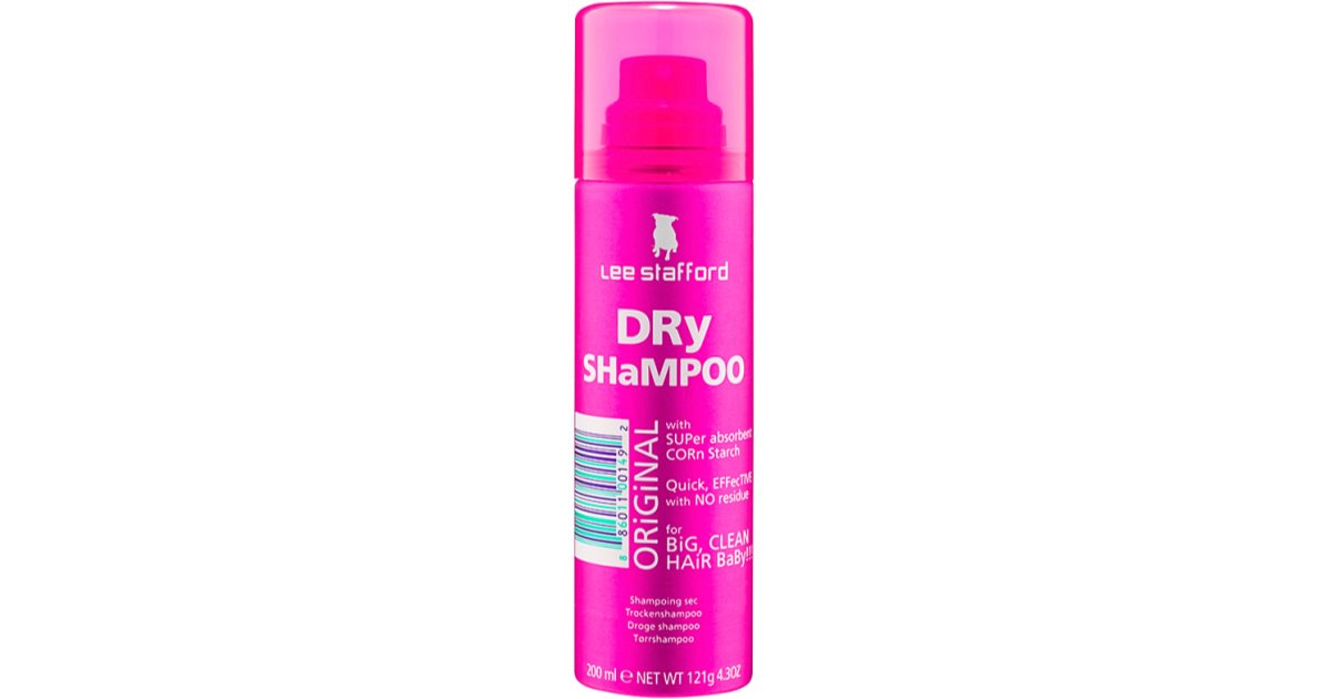 Lee Stafford Original Dry Shampoo suchy szampon absorbujący nadmiar sebum i odświeżający włosy