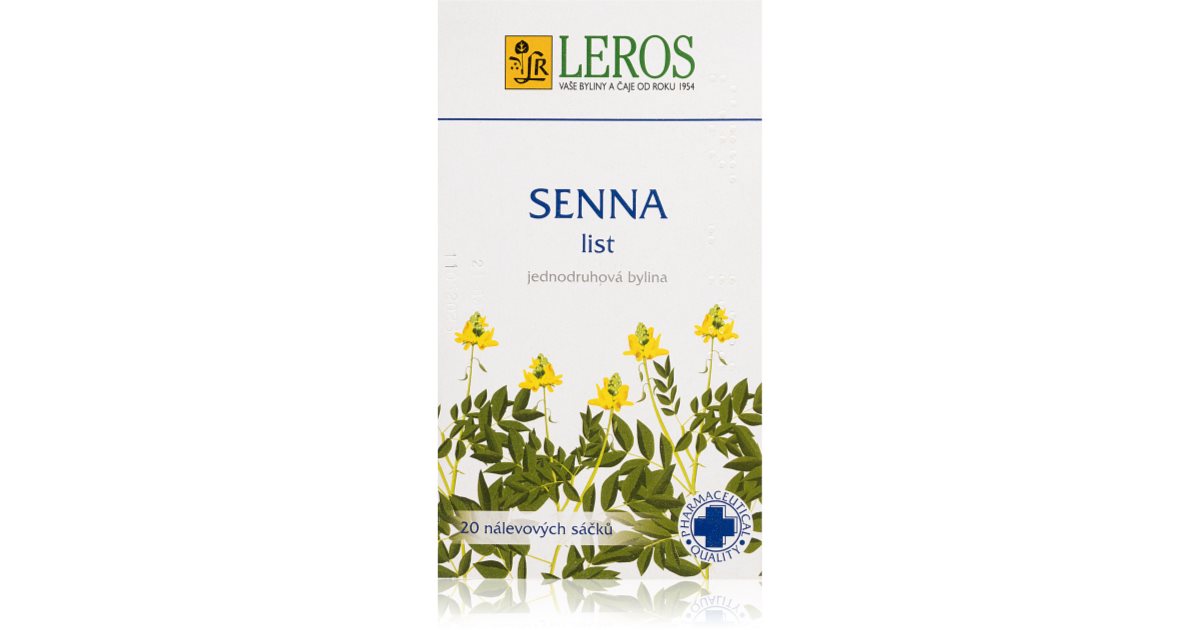 Leros Senna list bylinný čaj porciovaný v nálevových vrecúškach | notino.sk