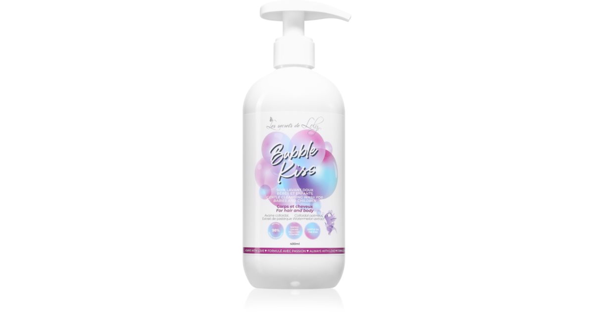 Les Secrets De Loly Bubble Kiss wash gel for body and hair | notino.co.uk