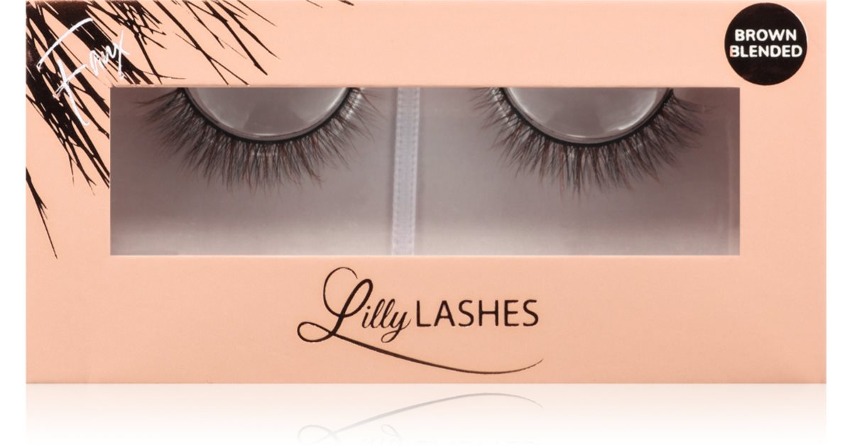 Lilly Lashes Everyday Faux Mink Brown Blended False Eyelashes | notino.ie