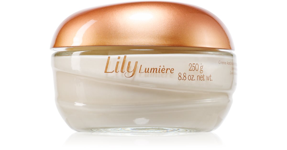 oBoticário Lily Lumière Nutritive Cream for the body with fragrance ...