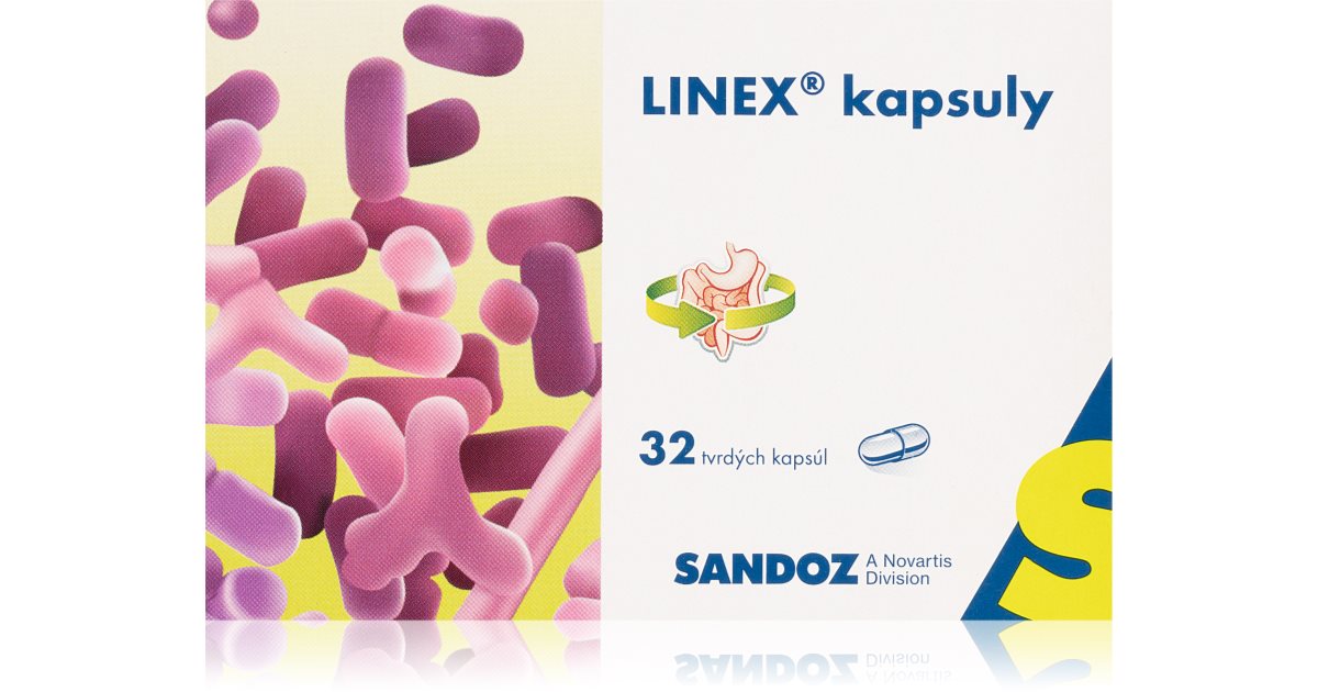 Linex Linex kapsuly tvrdé tobolky na podporu trávenia | notino.sk