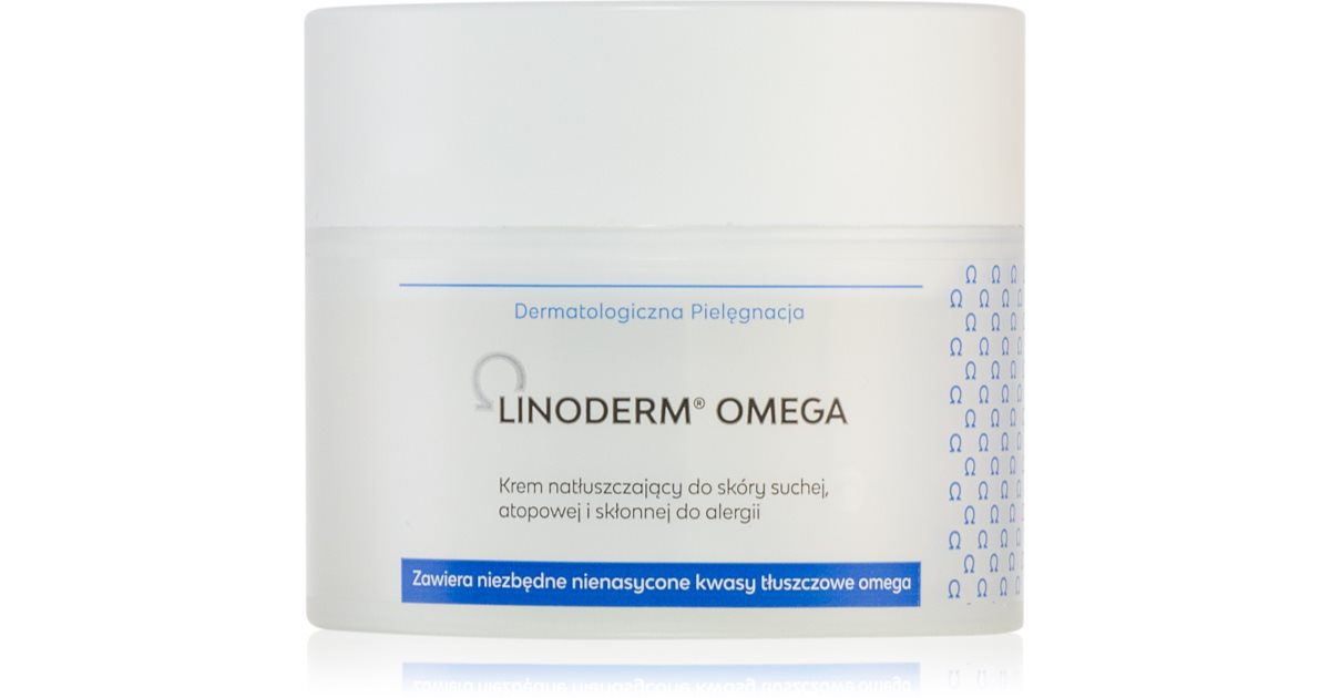 Linoderm Omega Face Cream crema facial para pieles secas y atópicas ...