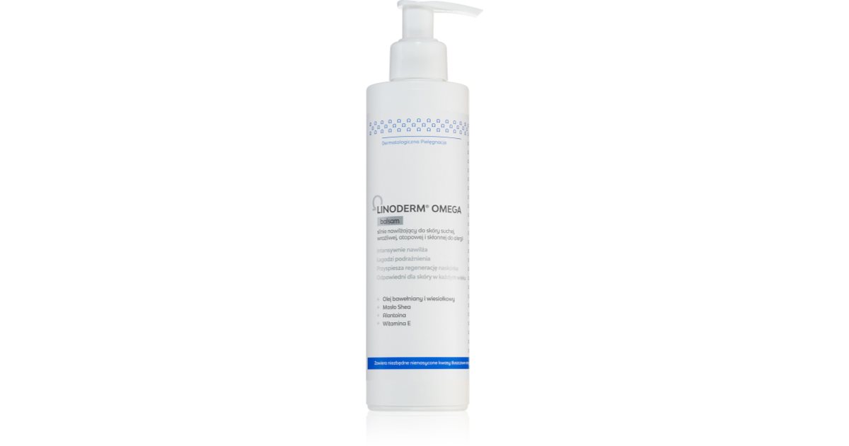 Linoderm Omega Balsam crème pour le corps pour peaux sèches et ...