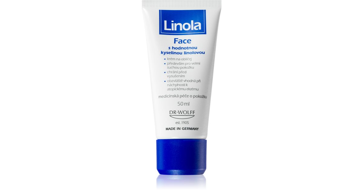 Linola Face moisturising and nourishing cream for dry to atopic skin ...