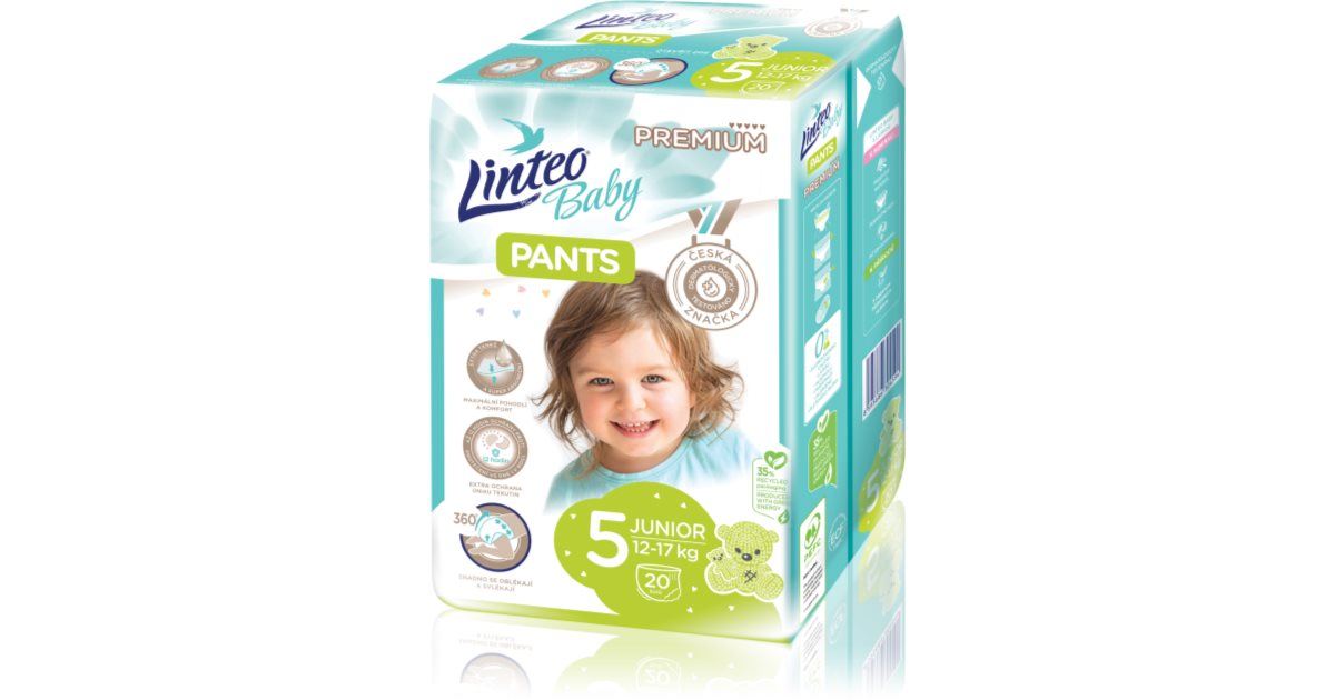 Linteo Baby Pants disposable nappy pants | notino.ie