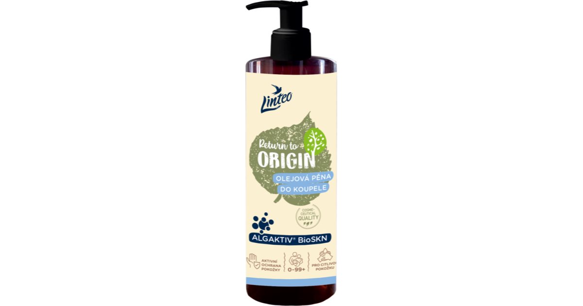Linteo Return to Origin relaxační olejová pěna do koupele s probiotiky ...