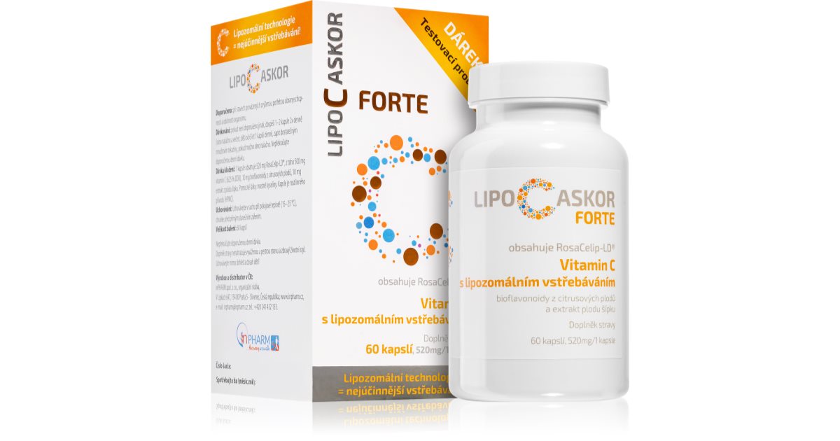 Lipo C Askor Forte capsule per rinforzare il sistema immunitario, per unghie e pelle bellissimi ...