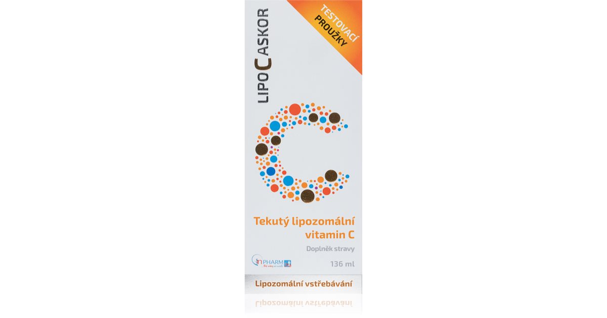 Lipo C Askor Tekutý lipozomální vitamin C roztok pro podporu imunity ...