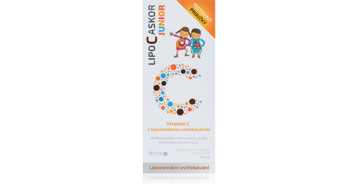 Lipo C Askor Junior kapky s vitaminem C | notino.cz