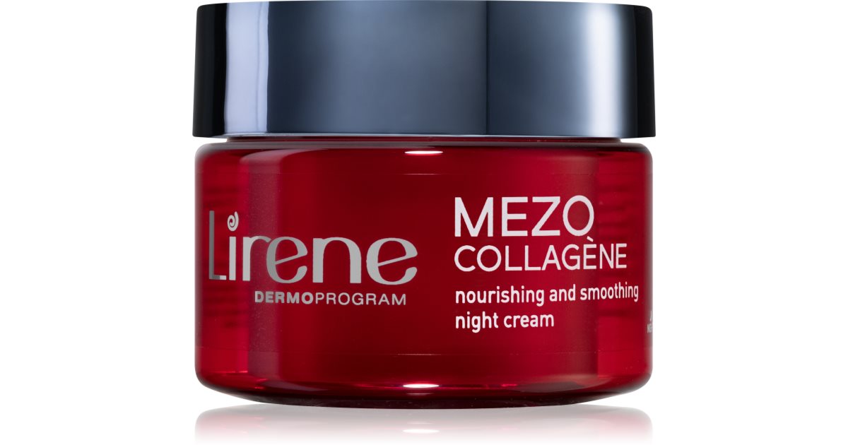 Lirene Mezo Collagène Smoothing Night Cream with regenerative effect ...