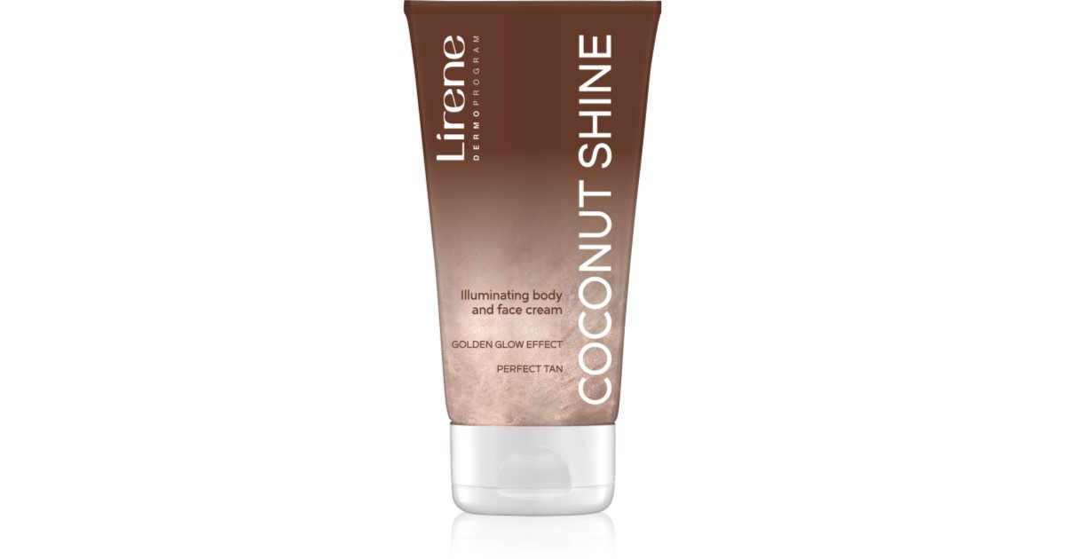 Lirene Perfect Tan creme iluminador para enfatizar o bronzeado | notino.pt