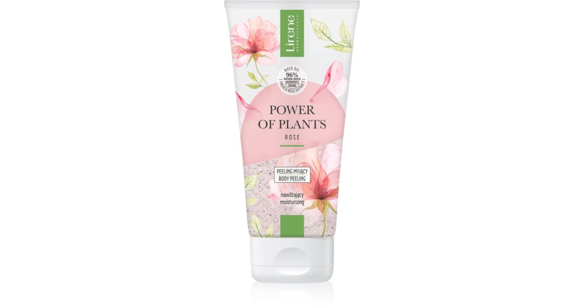 Lirene Power of Plants Rose exfoliating gel with moisturising effect ...