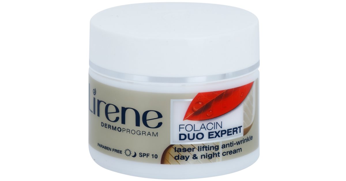 Lirene Folacin Duo Expert 50+ Day and Night Lifting Cream SPF 10 ...