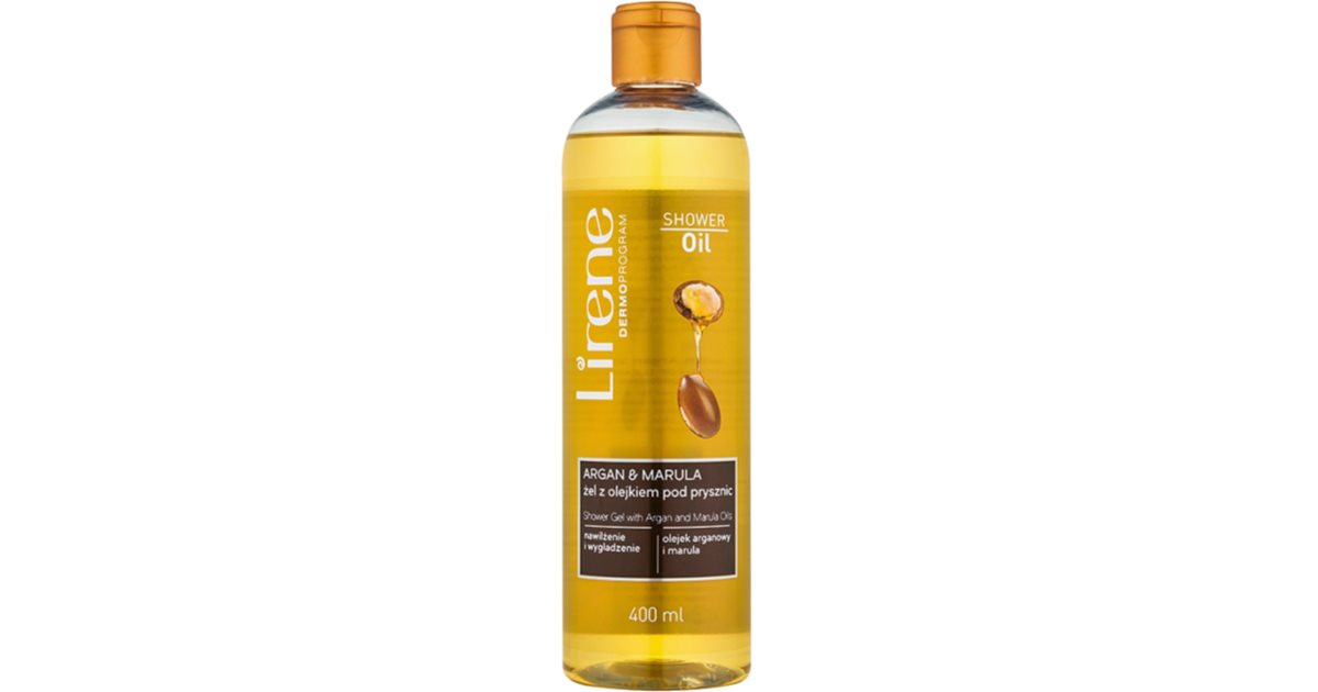Lirene Shower Oil Argan and Marula Shower Gel with Argan and Marula ...