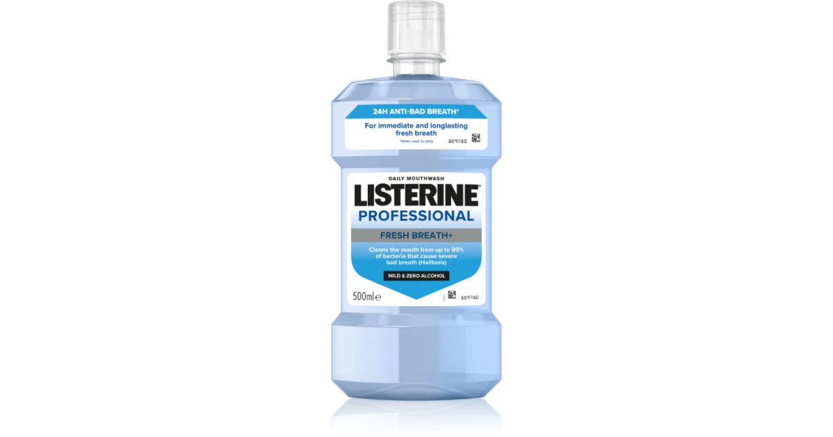 Listerine Professional Fresh Breath+ mouthwash for fresh breath ...