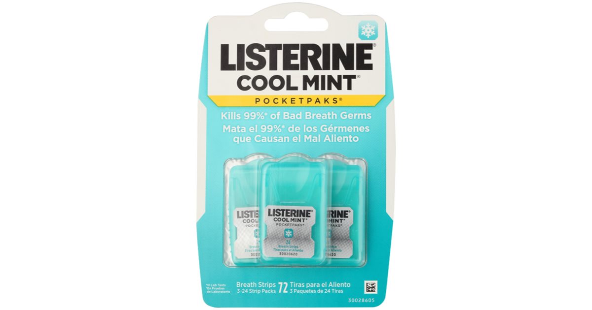 Listerine Cool Mint substituição contra mau hálito | notino.pt
