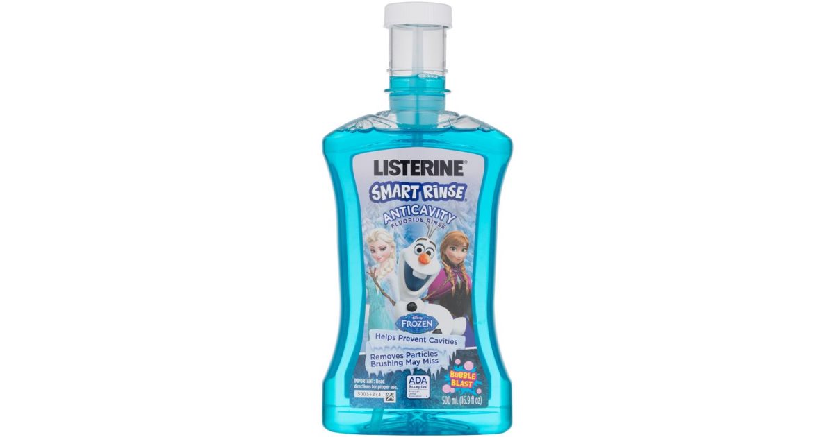 Listerine Smart Rinse Bubble Blast Mouthwash for Kids | notino.co.uk