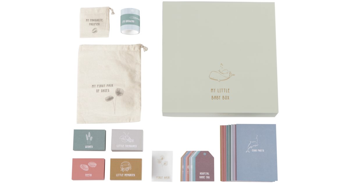 Little Dutch My Little Baby Box gift set Memory Box (for children from ...