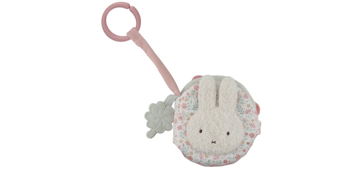 Little Dutch Miffy Fluffy Lucky Blossom Buggy Book contrast educational ...
