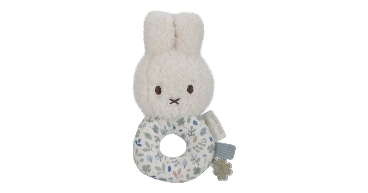 Little Dutch Miffy Fluffy Lucky Leaves Rattle Toy chrastítko | notino.cz