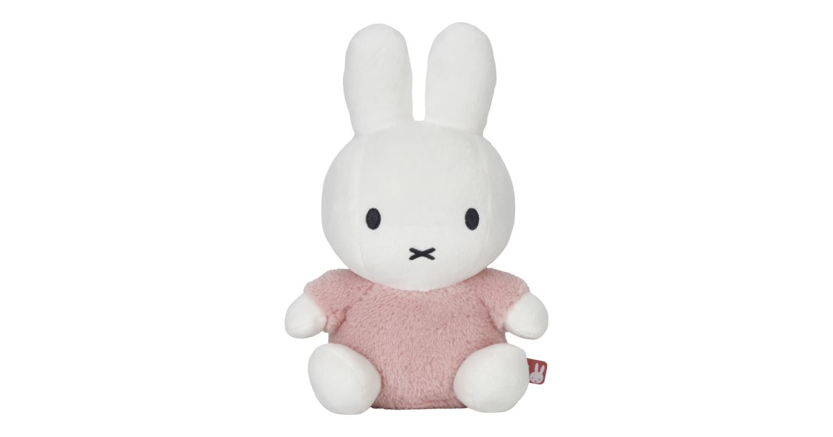 Little Dutch Plush Bunny Miffy Fluffy Pink Plüschspielzeug ️ notino.de