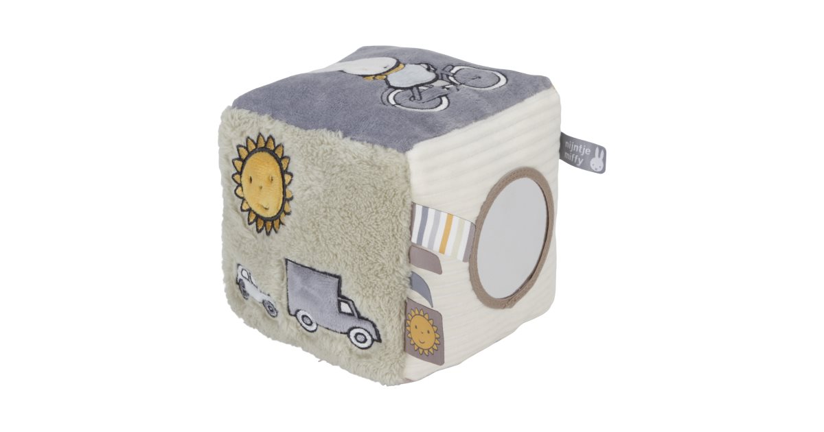 Little Dutch Soft Activity Cube Miffy Fluffy Green activity toy ...