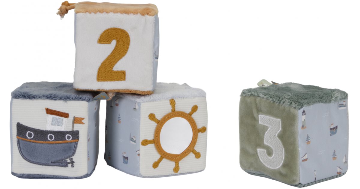 Little Dutch Sailors Bay Set of Soft Cubes cubi di peluche | notino.it