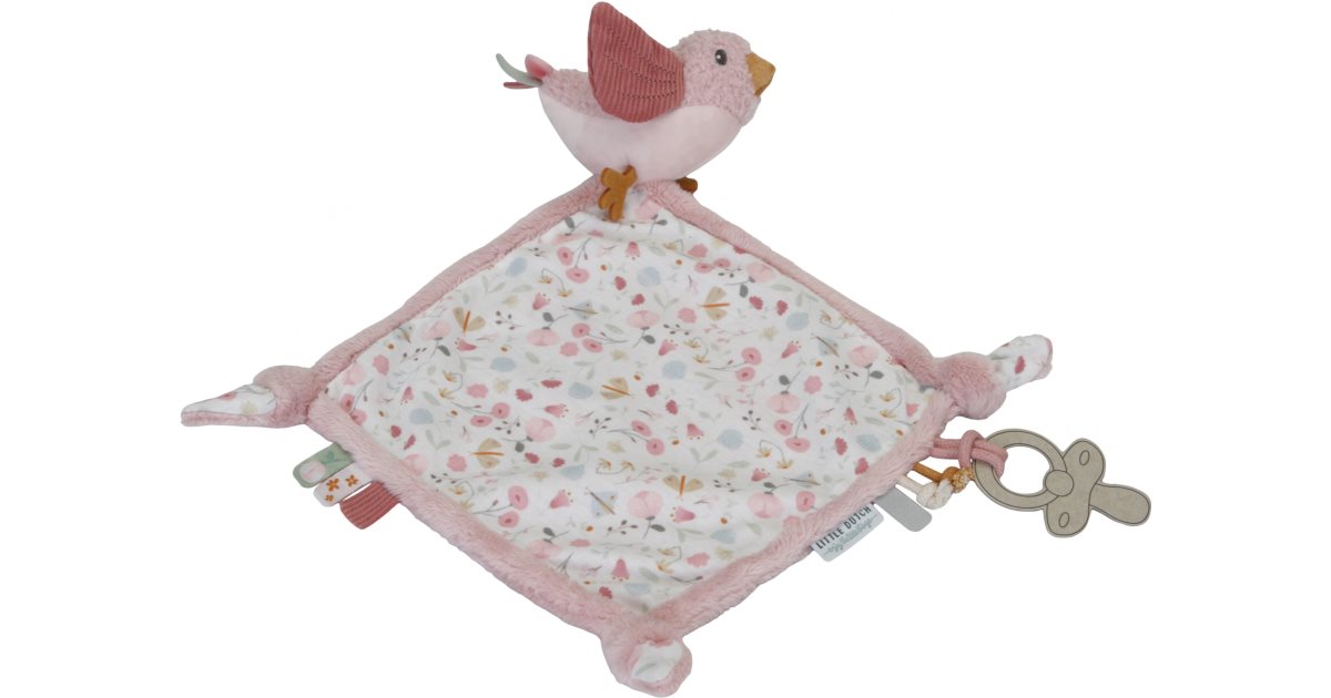 Little Dutch Cuddle Cloth Flowers & Butterflies snuggle blanket ...