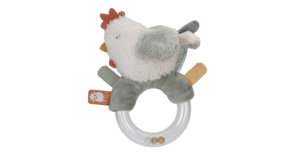 Little Dutch Little Farm Ring Rattle Chicken chrastítko | notino.cz