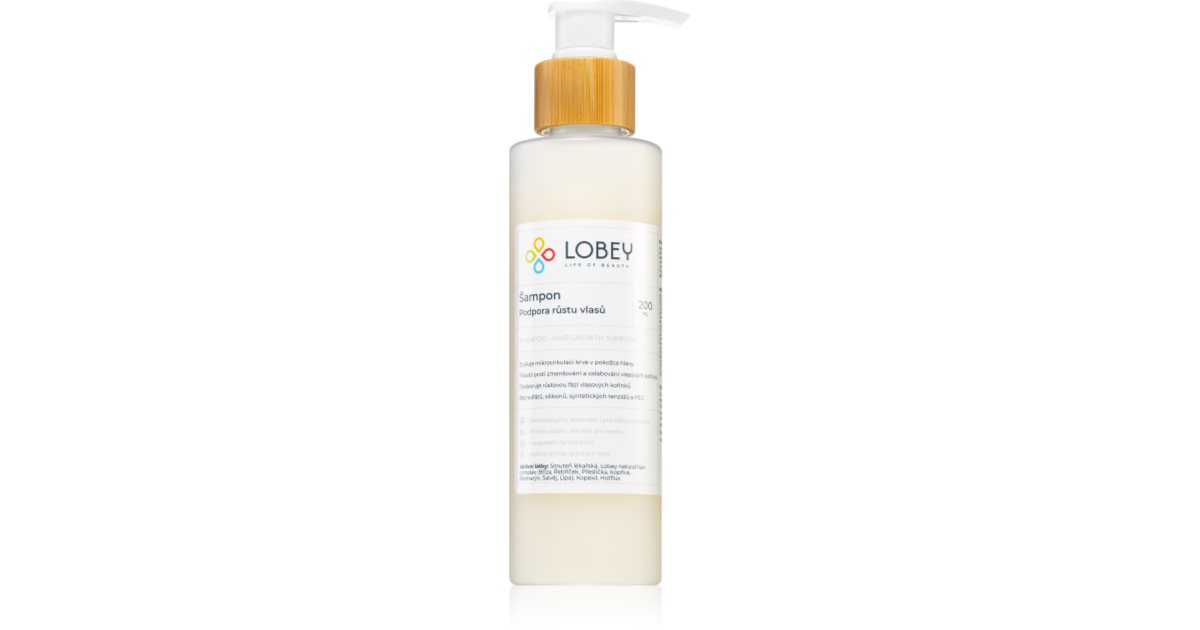 Lobey Hair Care shampoing stimulateur de pousse de cheveux anti-chute ...
