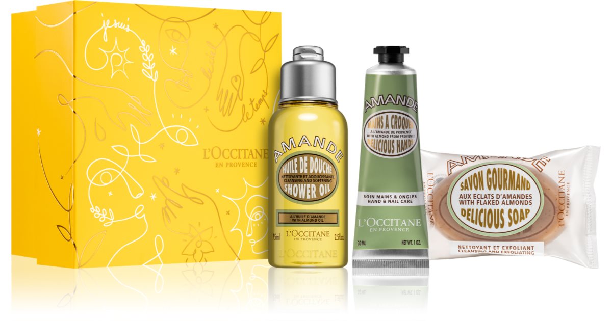 L’Occitane Amande Sweet Discovery Set coffret | notino.pt
