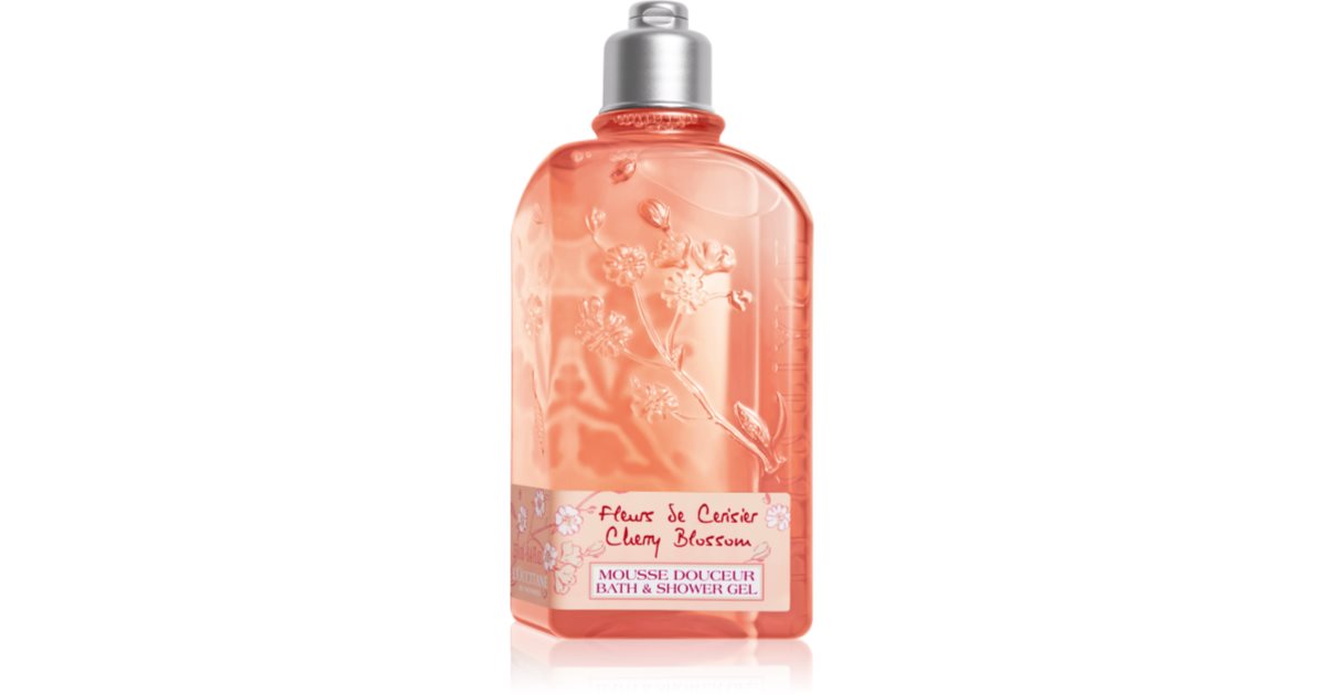 L’Occitane Cherry Blossom suihku- ja kylpygeeli | notino.fi