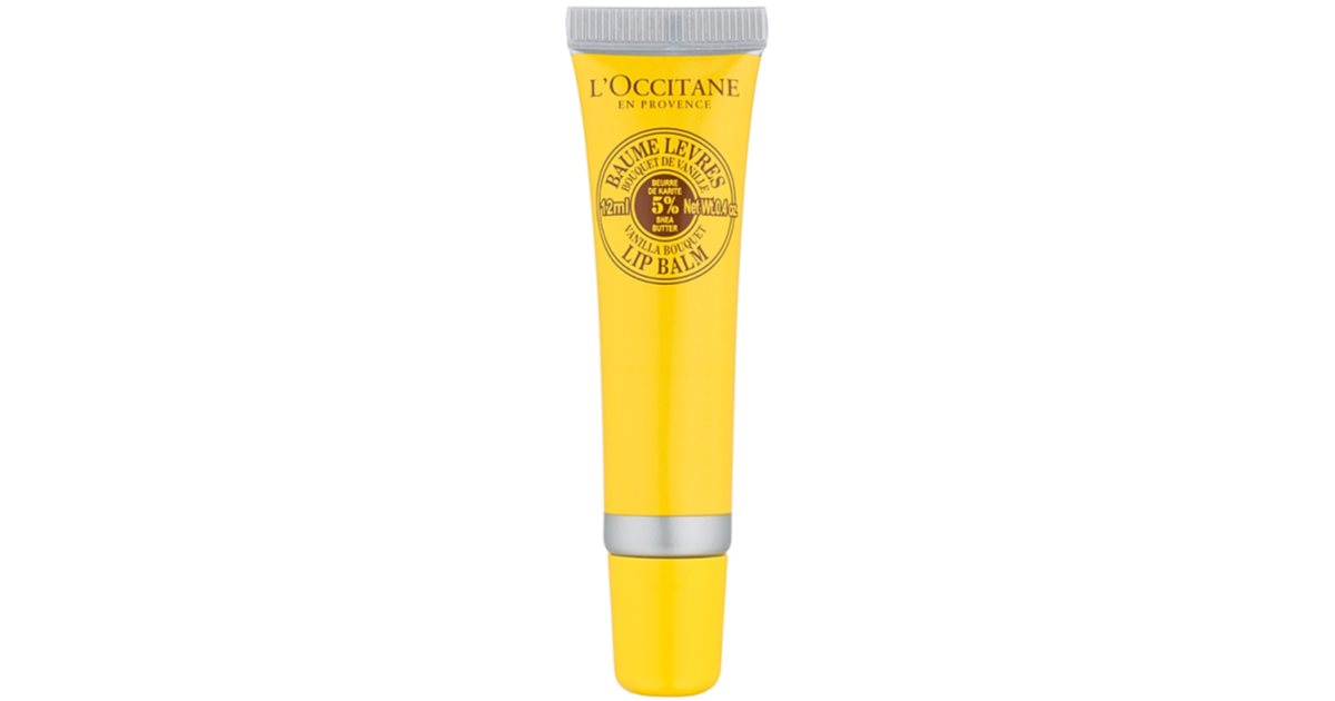L'Occitane Shea Butter baume à lèvres au parfum de vanille | notino.be