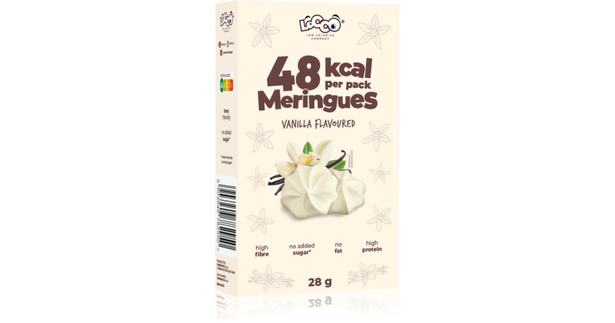 Locco Meringues 48 kcal per pack | notino.pl