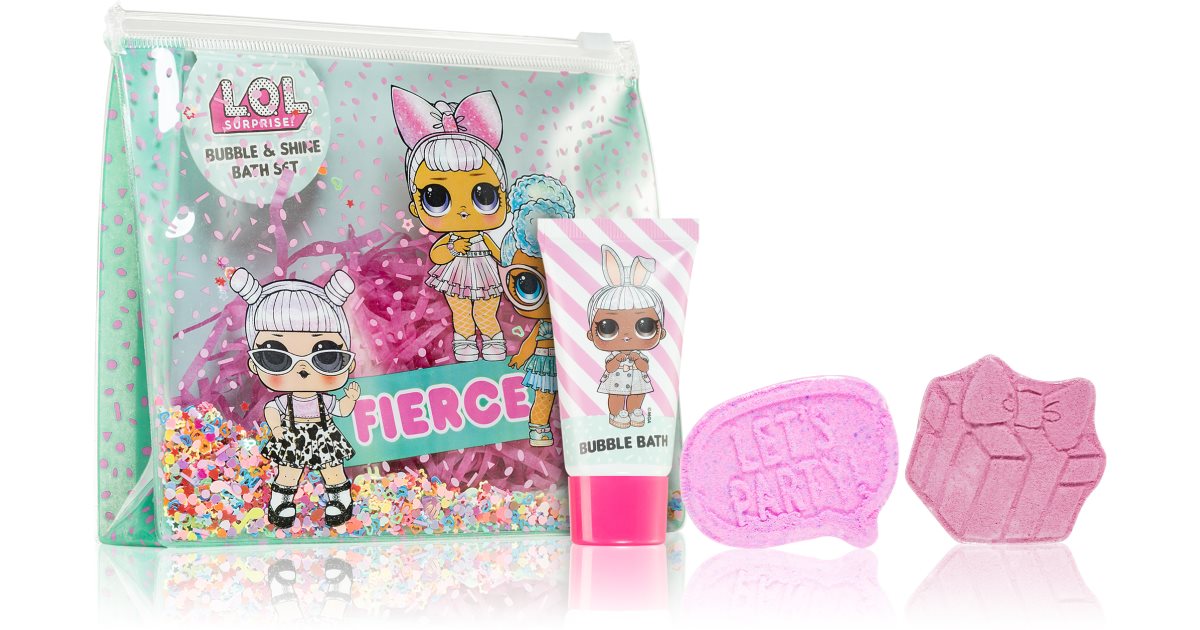 L.O.L. Surprise Bath Set Bubble & Shine coffret cadeau pour le bain ...