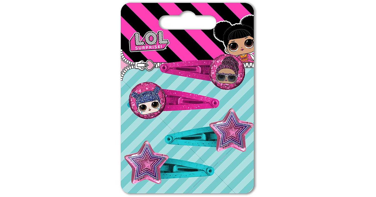 L.O.L. Surprise Hair clip Set spinki do włosów dla dzieci